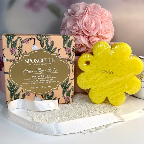 Spongelle | Bath & Body | Spongelle Star Tiger Lily Art Chinois Body ...